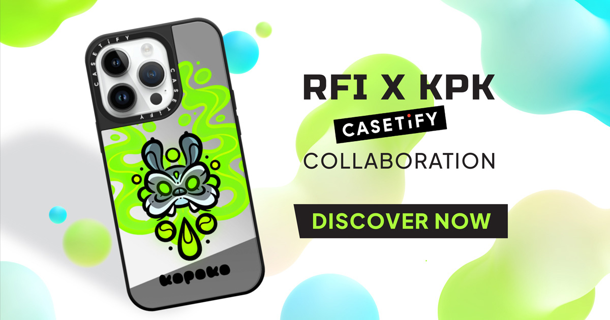 RFI x KPK Casetify Phone Case Collaboration | Marketing Agency
